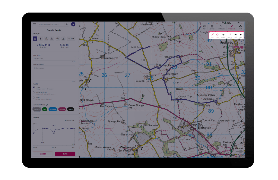 Online maps & routes for walking, cycling and running | OS Maps