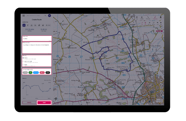 Online maps & routes for walking, cycling and running | OS Maps