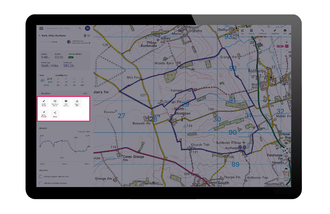 Creating Routes | Plan Your Own Adventures in OS Maps