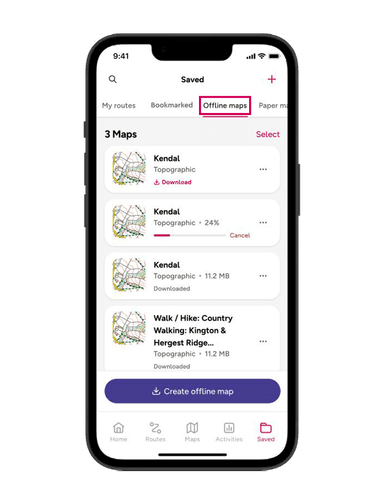 Online maps & routes for walking, cycling and running | OS Maps