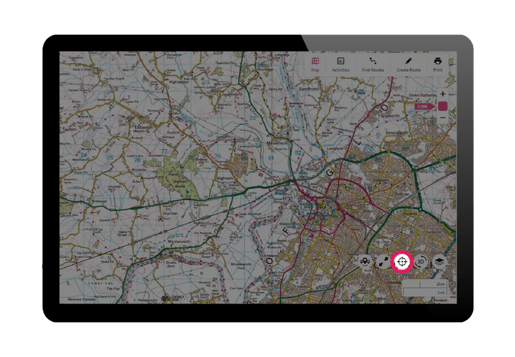 Online maps & routes for walking, cycling and running | OS Maps
