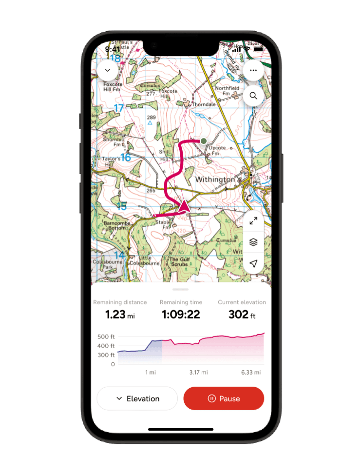 Online maps & routes for walking, cycling and running | OS Maps