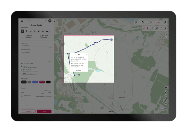 Using Pins | Mark & Save Locations in OS Maps