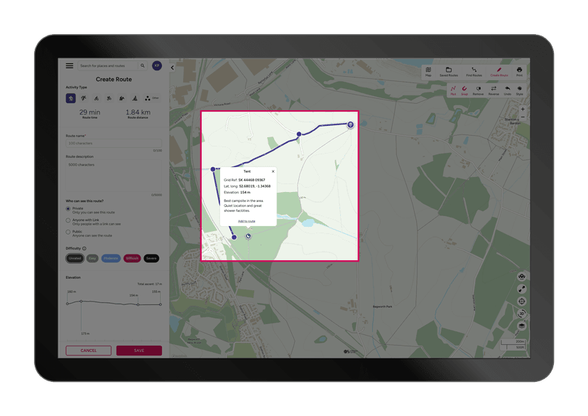 Online maps & routes for walking, cycling and running | OS Maps