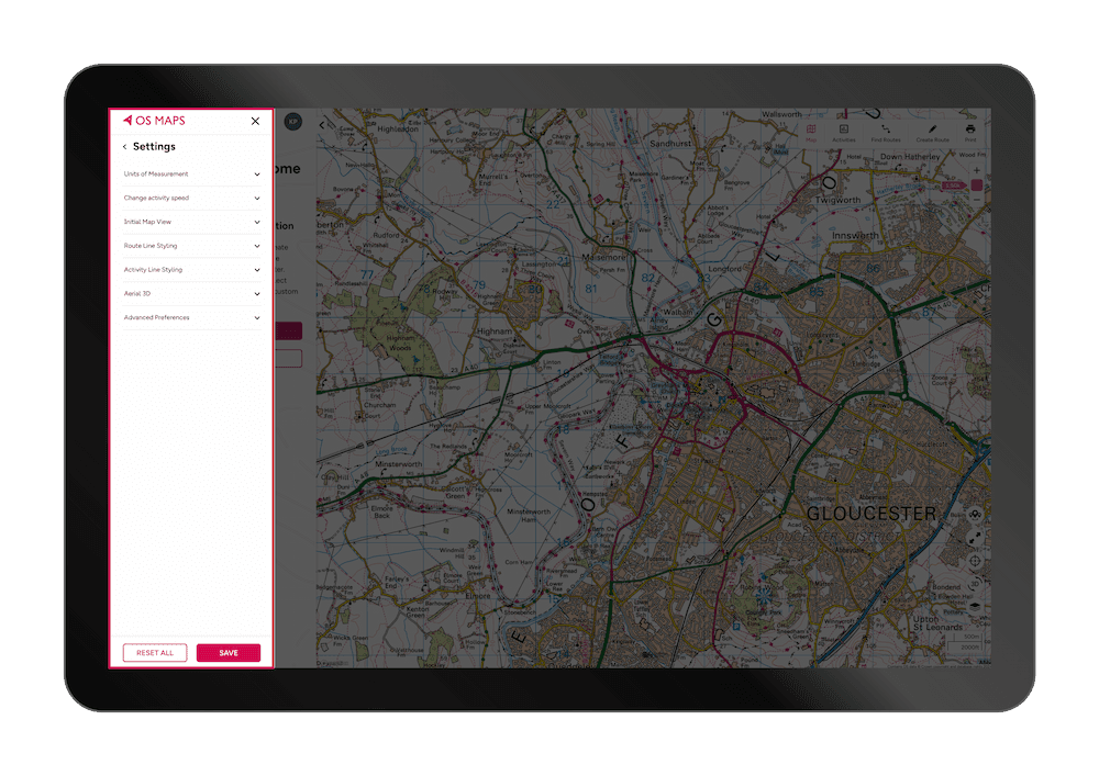 Online maps & routes for walking, cycling and running | OS Maps
