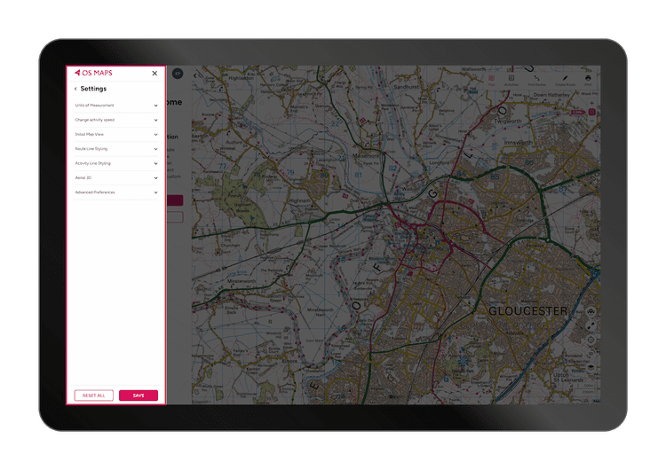 Online maps & routes for walking, cycling and running | OS Maps