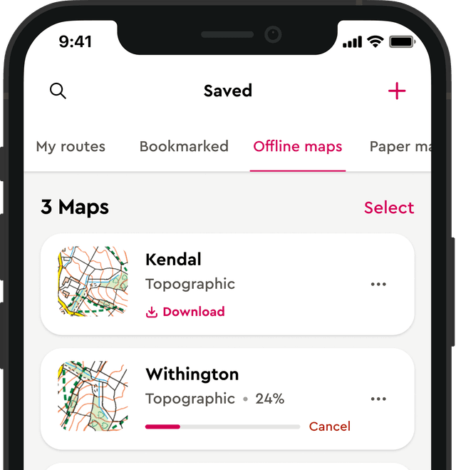 Online maps & routes for walking, cycling and running | OS Maps